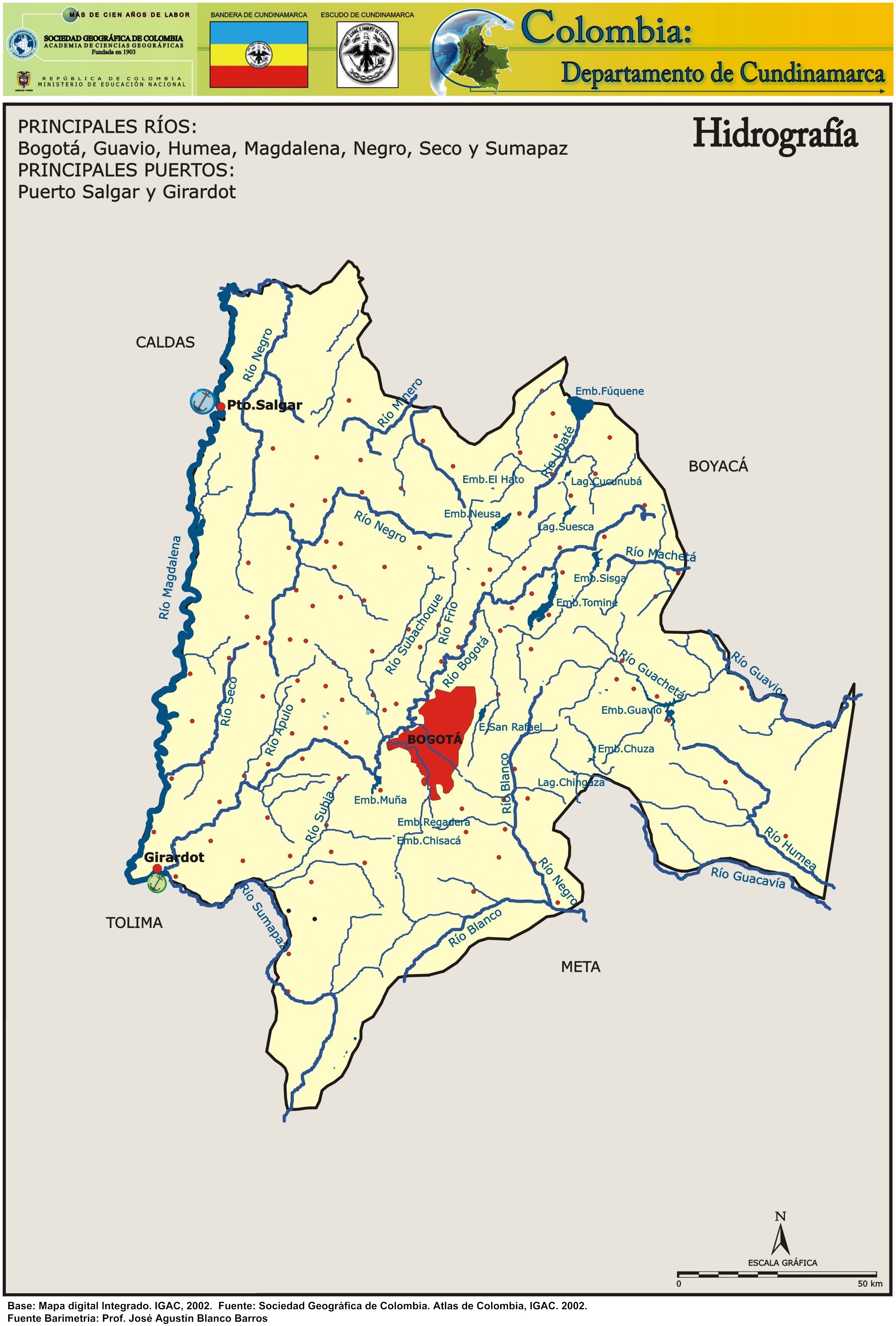 Mapa De Cundinamarca Colombia Mapa De Cundinamarca Colombia